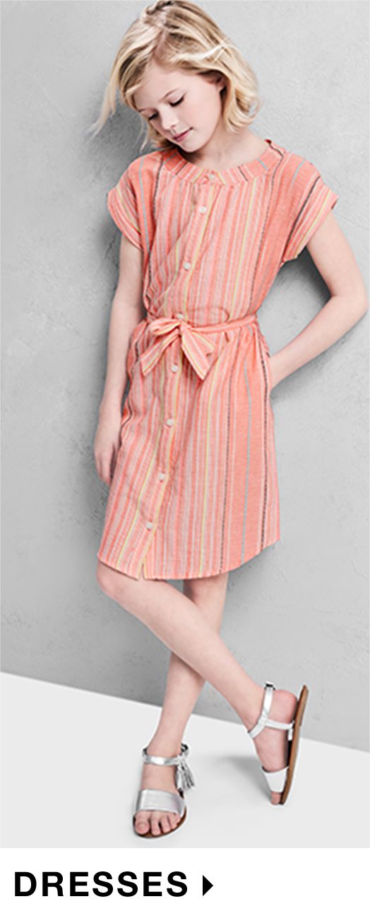 Girls Clothing: jeans, skirts, dresses at GapKids | Gap