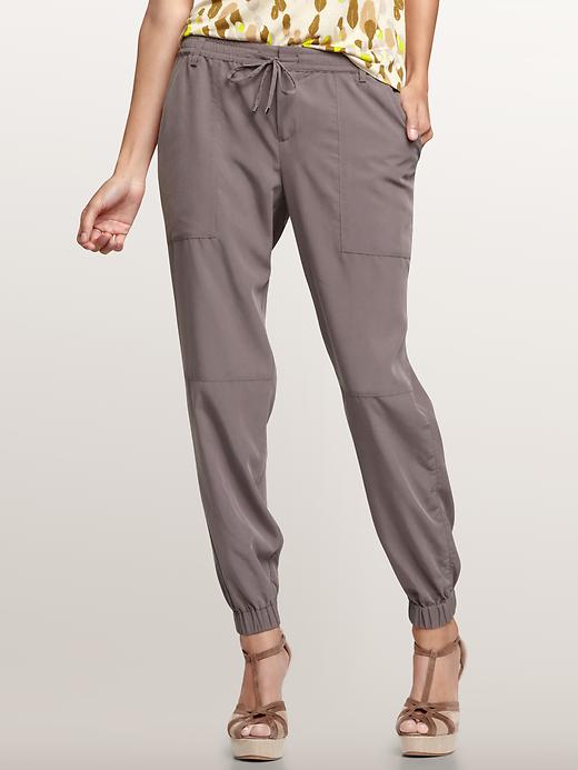 Drapey drawstring pants | Gap