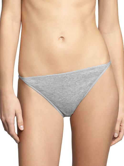 Stretch cotton string bikini | Gap
