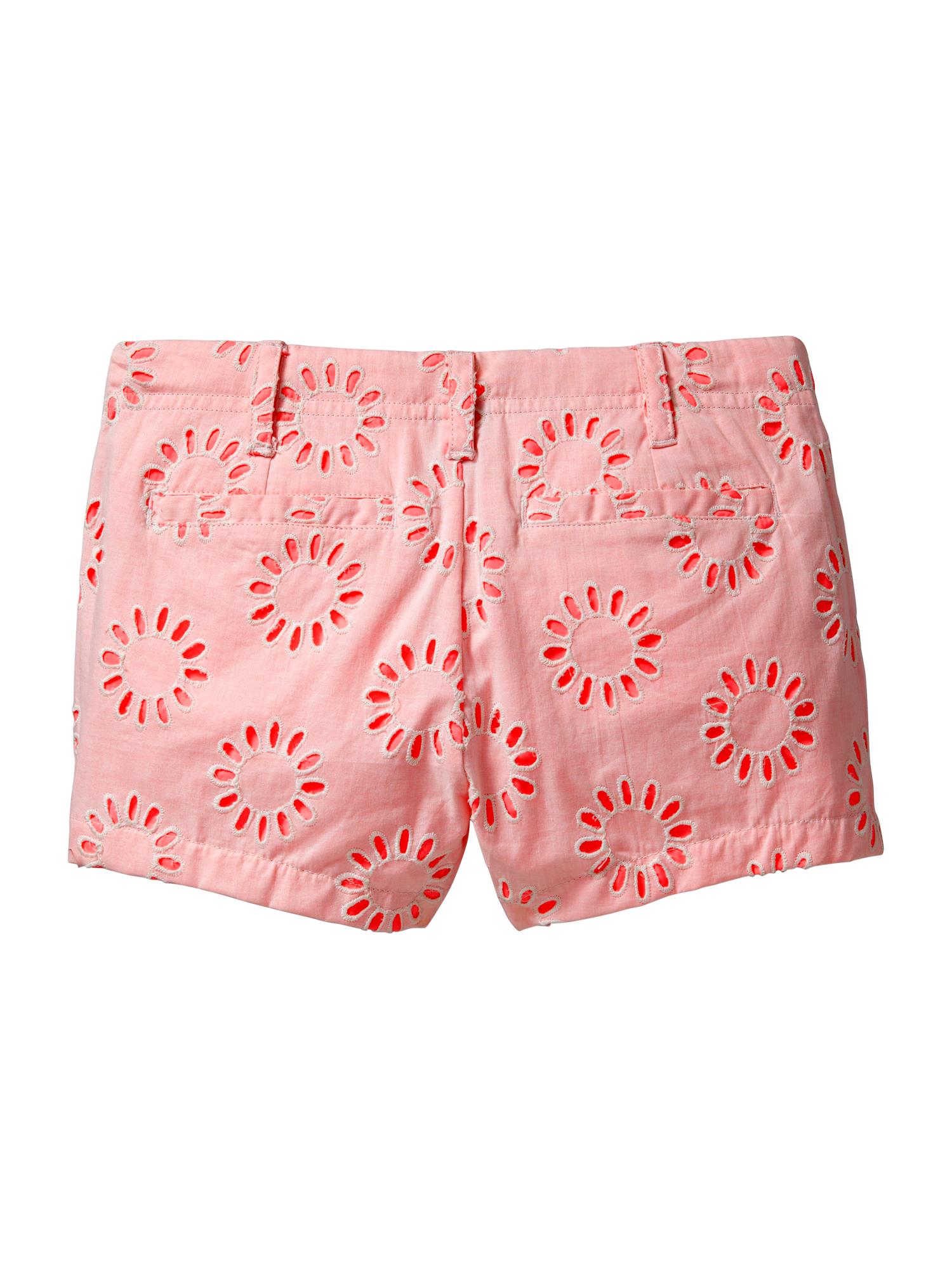 Circular eyelet shorts | Gap