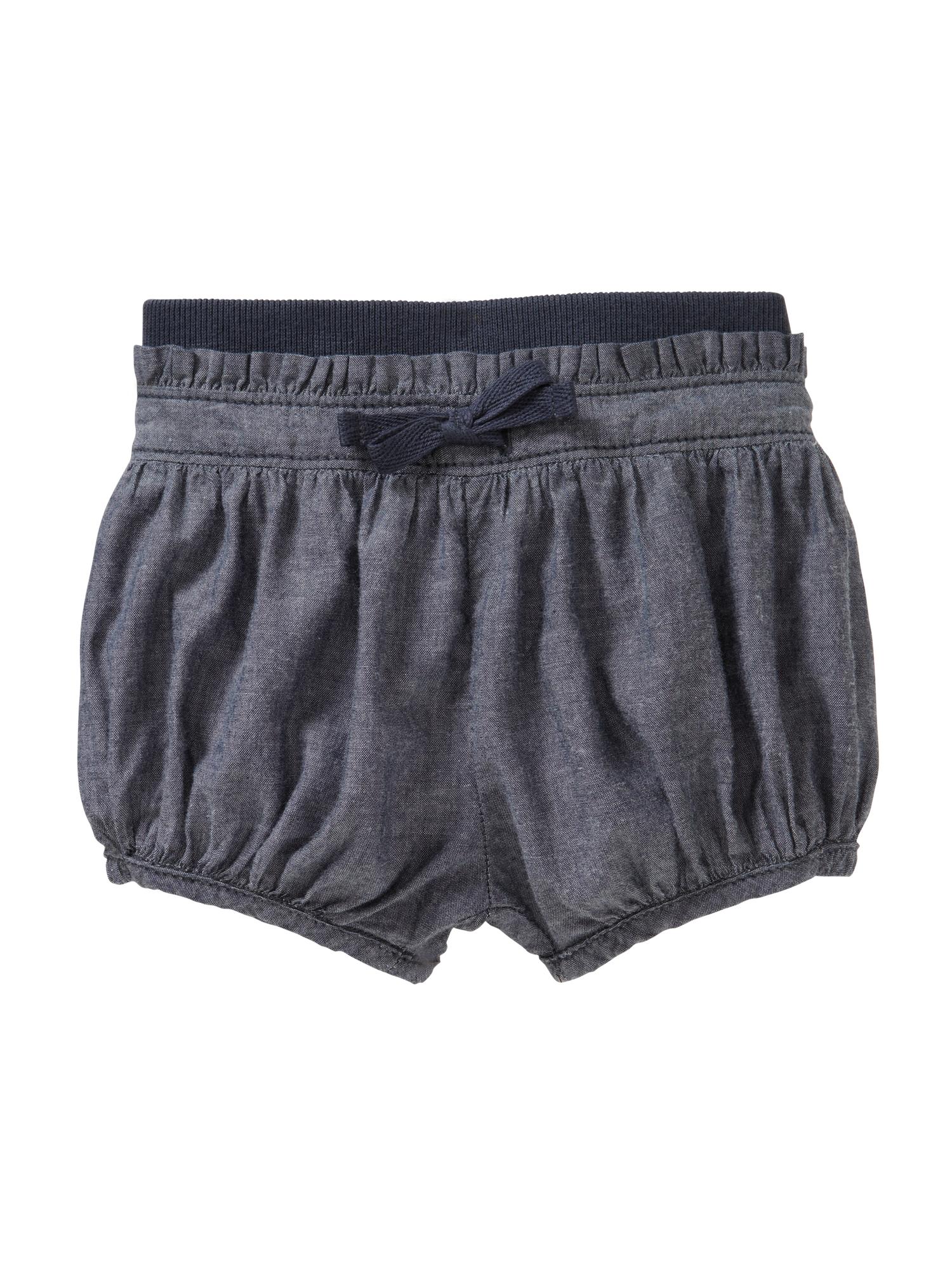 Chambray bubble shorts | Gap