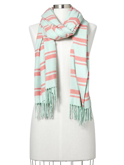Cozy multi-stripe scarf | Gap
