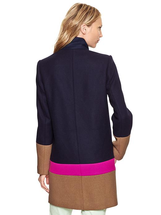 Colorblock car coat | Gap