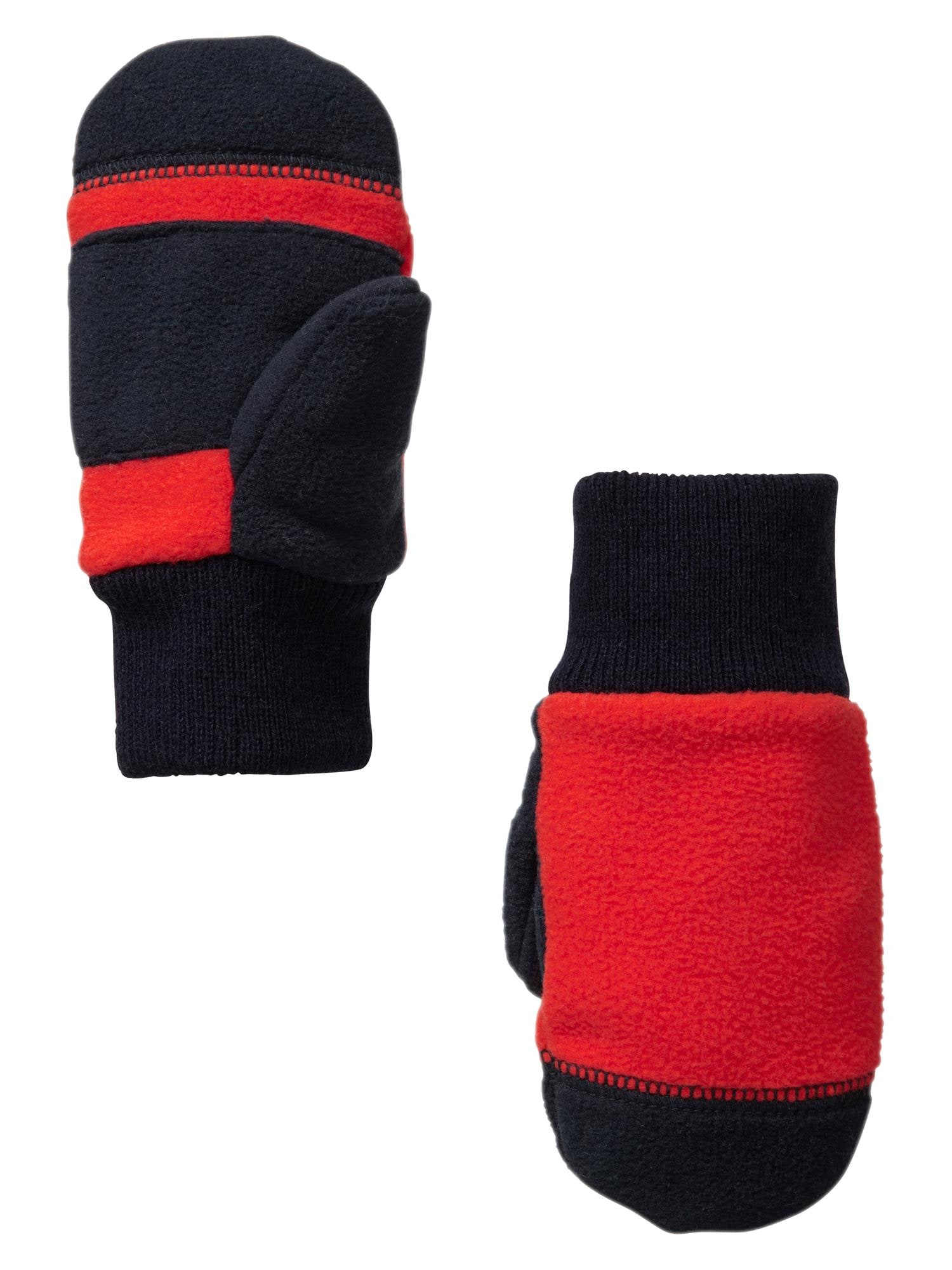 Colorblock Pro Fleece mittens | Gap