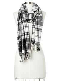 Cozy plaid scarf | Gap