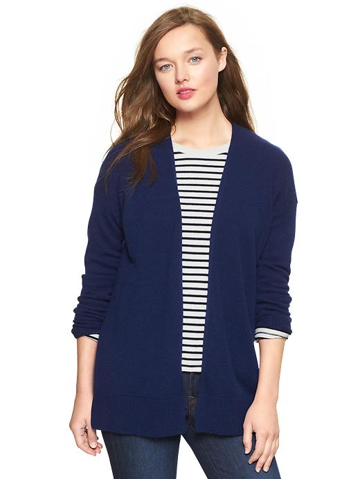 Cashmere open-front cardigan | Gap