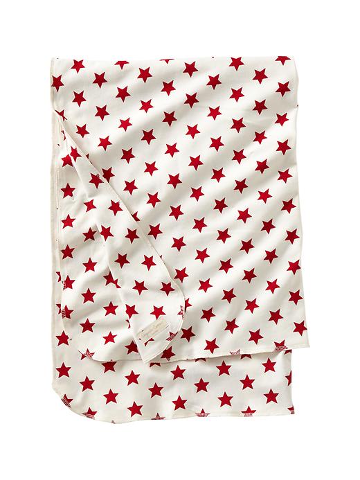 Organic star print blanket | Gap