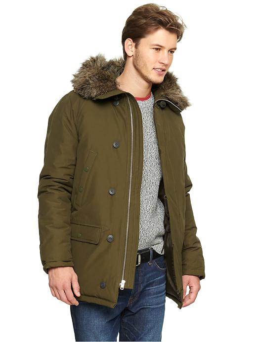 Fur Trim Anorak | Gap