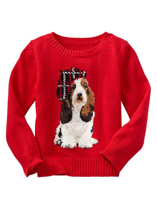 Intarsia dog sweater | Gap