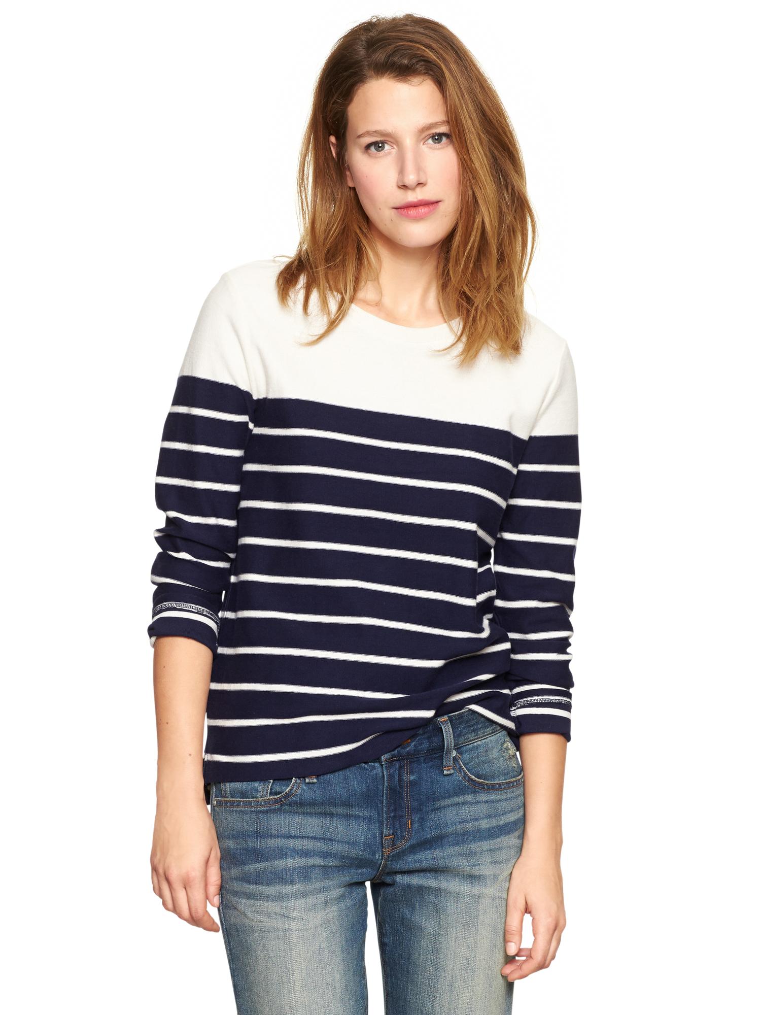 Colorblock stripe tee | Gap
