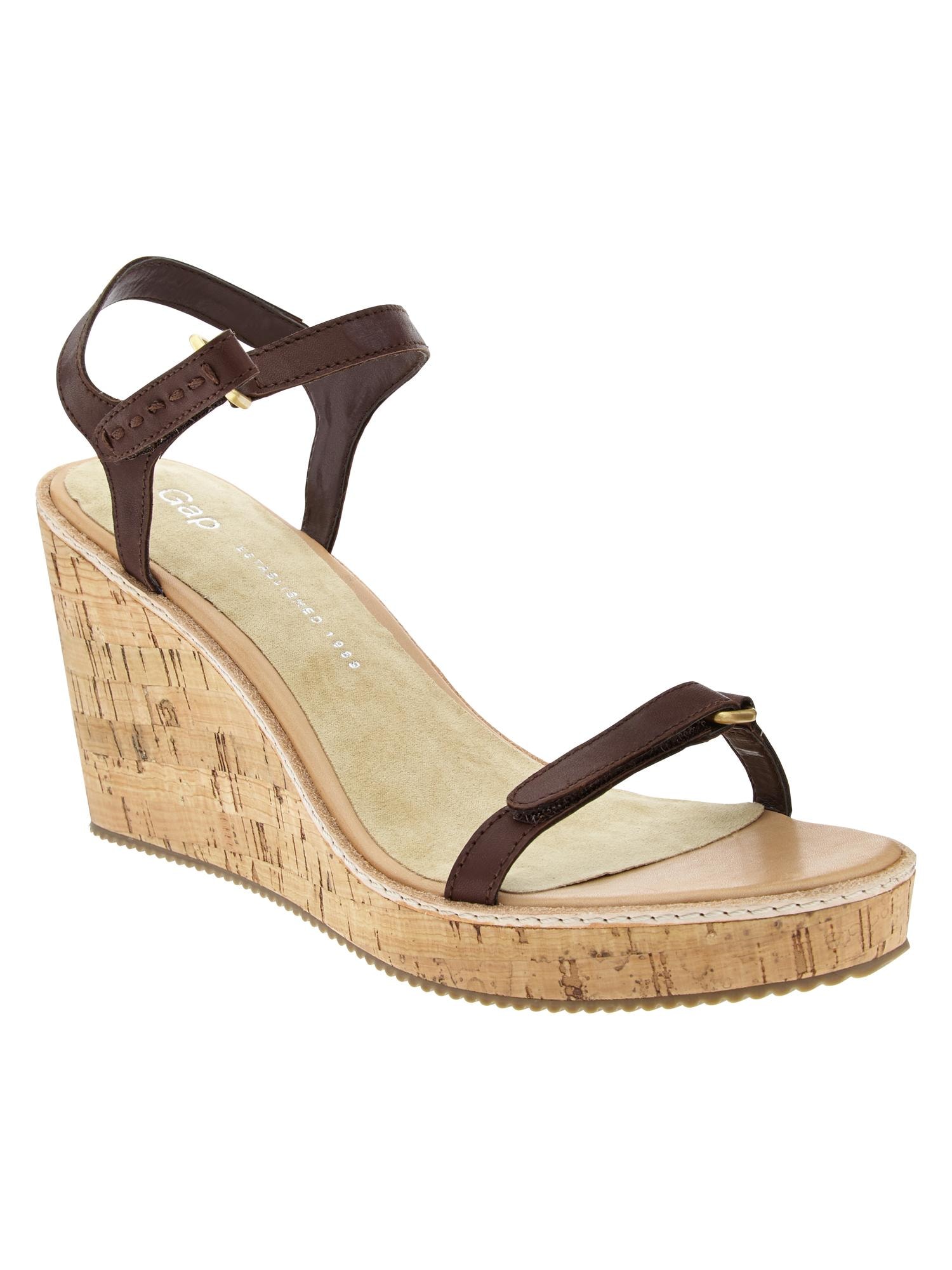 Skinny-strap wedges | Gap