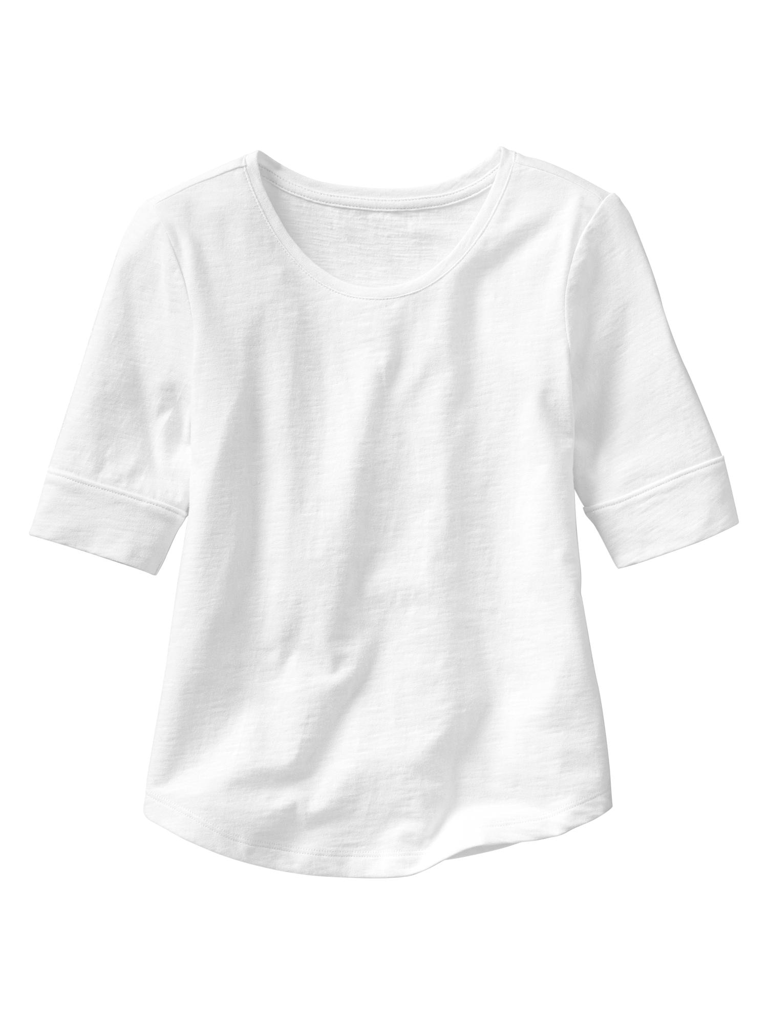 Slub scoop tee | Gap