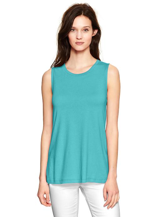 A-line muscle tank | Gap