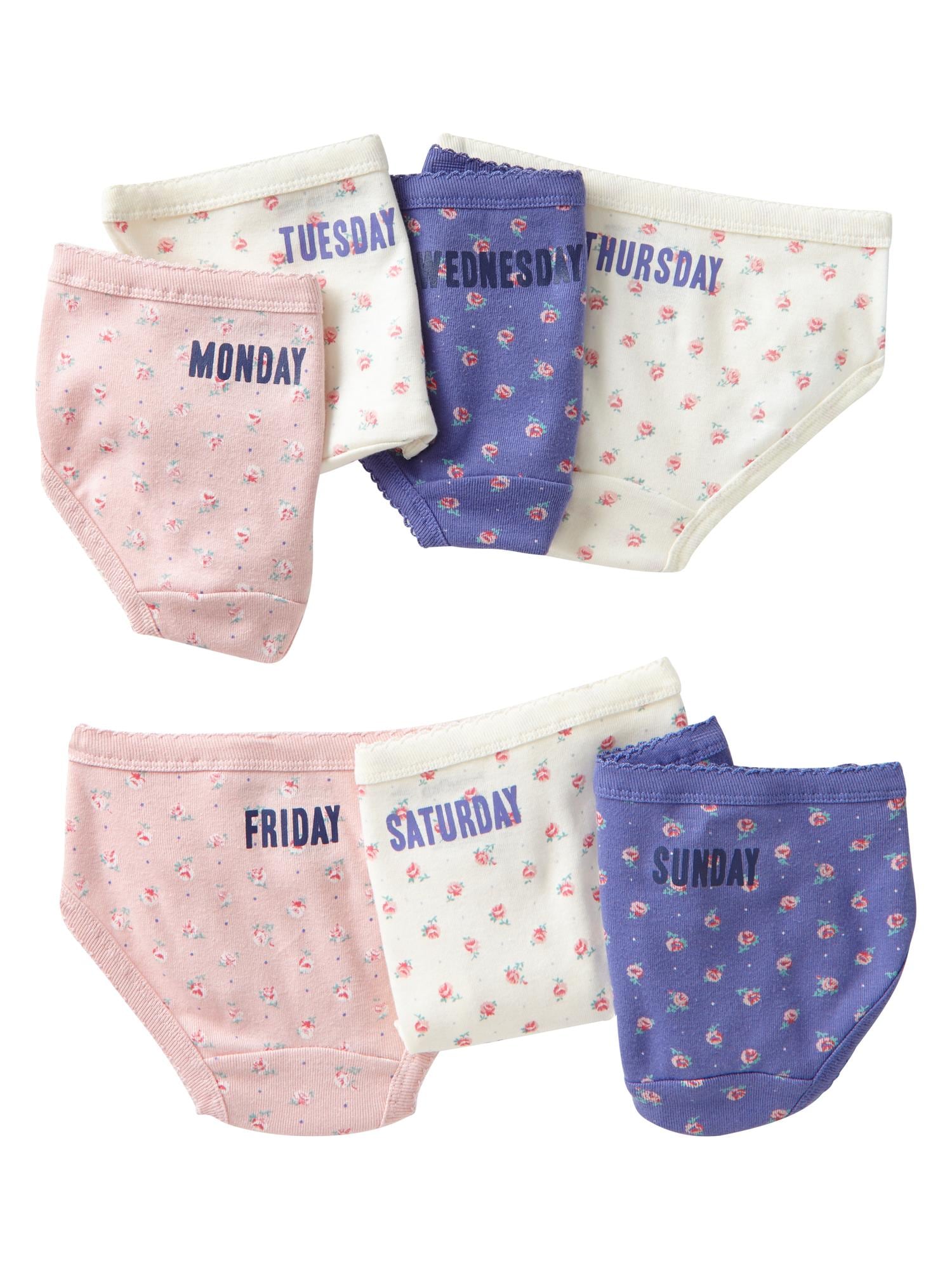 Floral days-of-the-week underwear (7-pack) | Gap