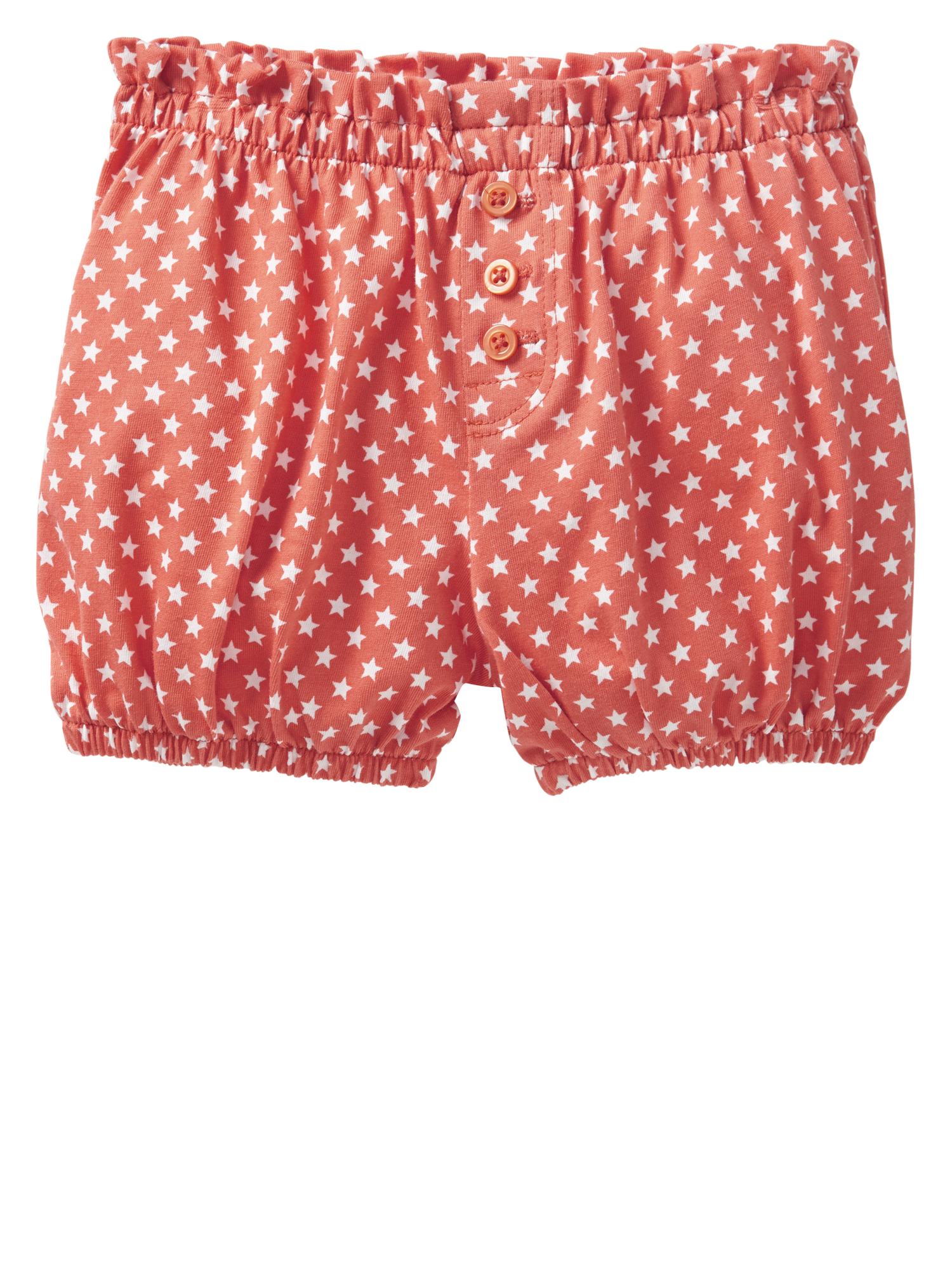 Ruffle-trim bubble shorts | Gap