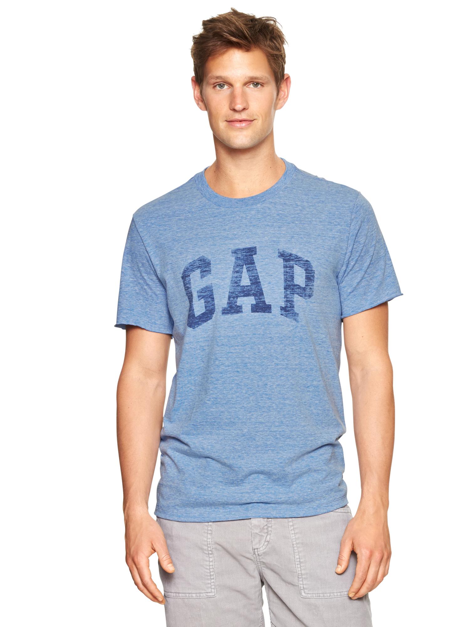 Tri-blend arch logo t-shirt | Gap