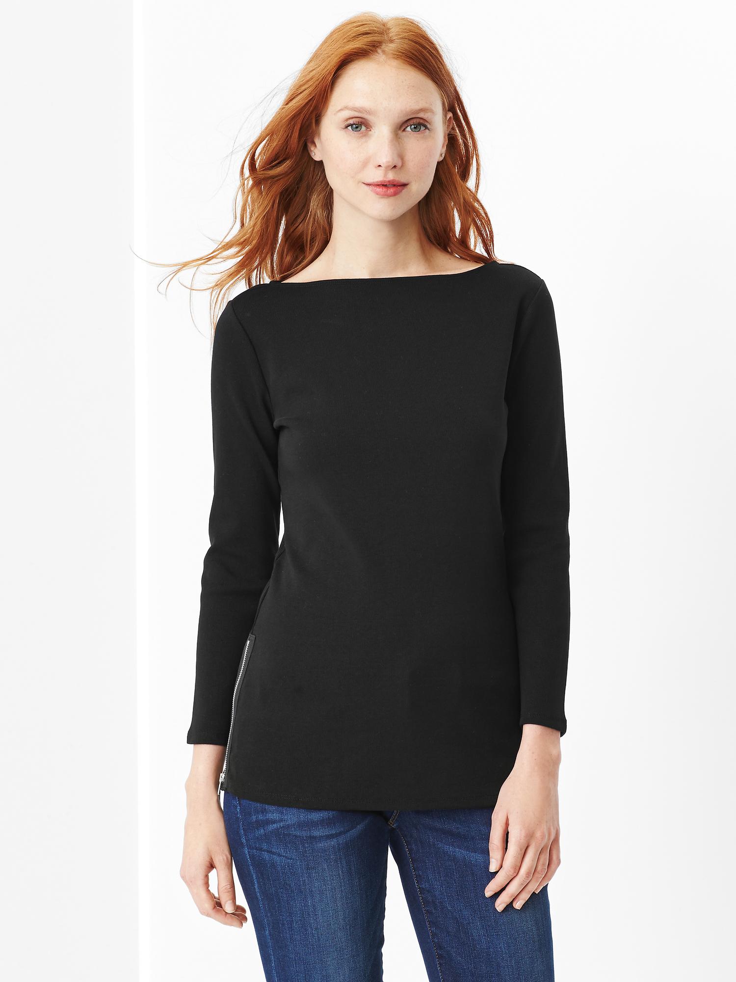 Side-zip tee | Gap