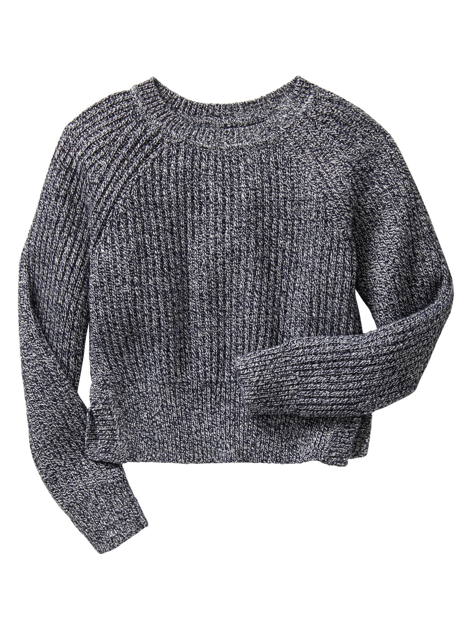 Cropped marl sweater | Gap