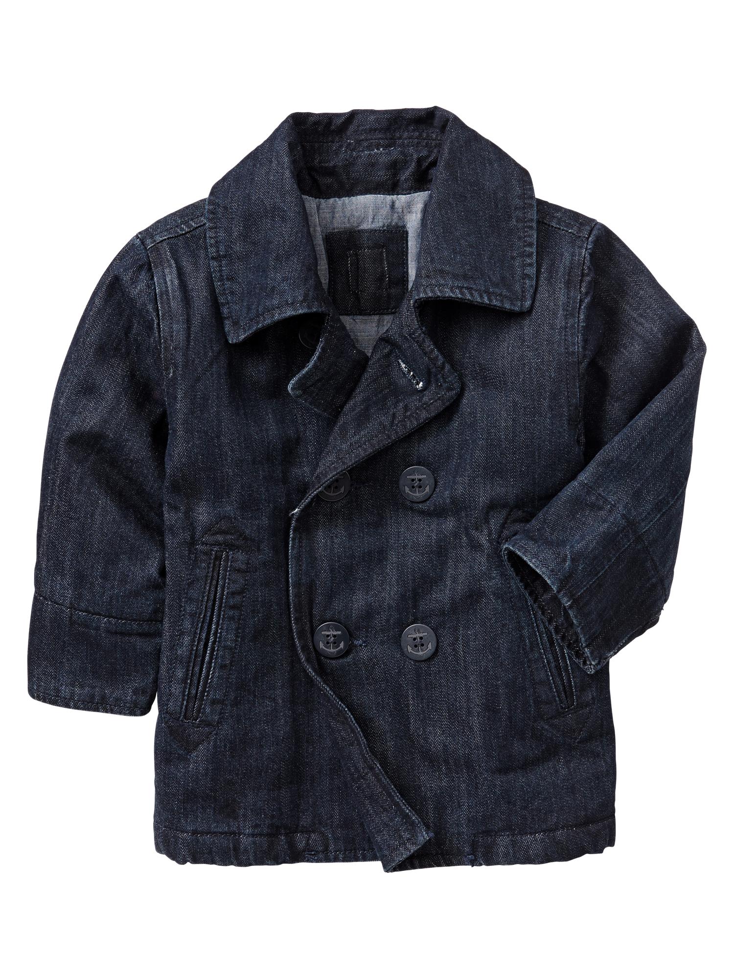 Denim peacoat | Gap
