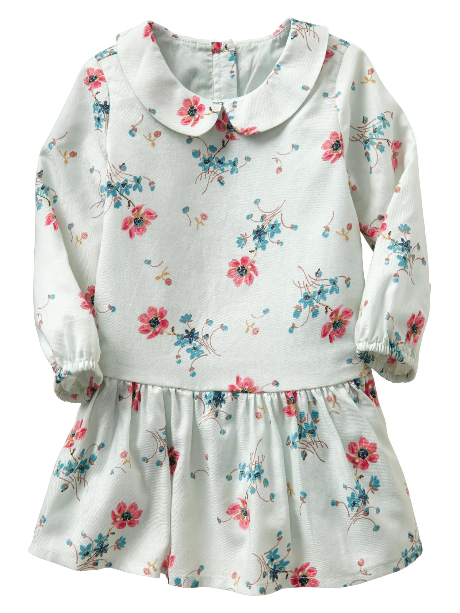 Floral peter pan dress | Gap