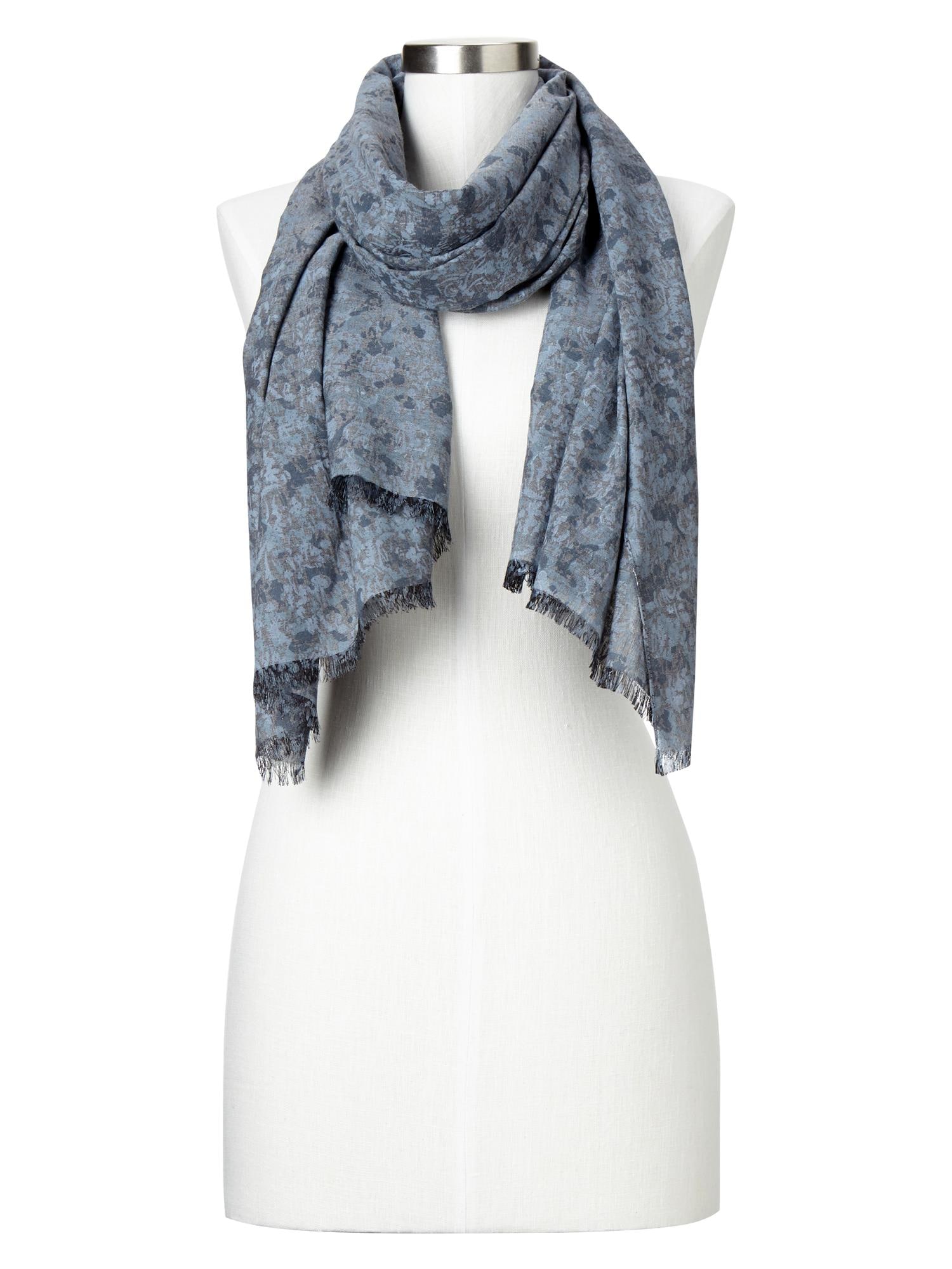 Floral chambray scarf | Gap