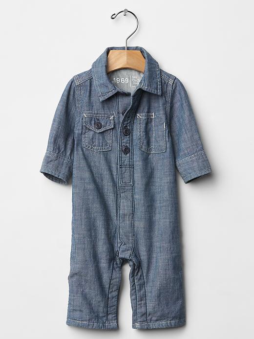 Chambray one-piece | Gap
