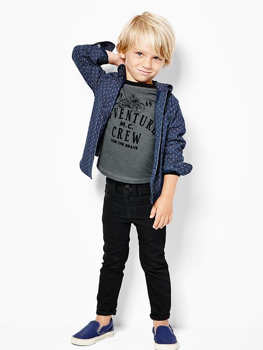 Colorblock graphic tee | Gap