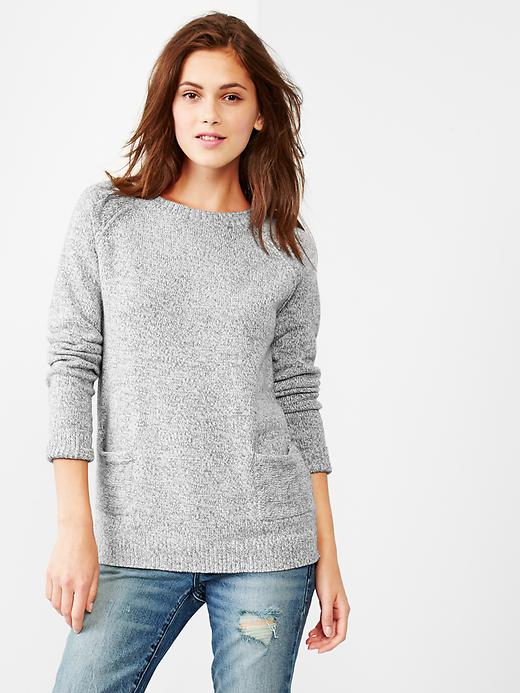 Marled raglan sweater | Gap