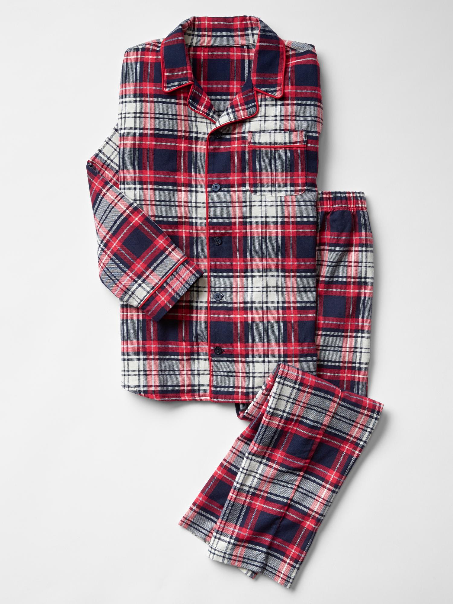 Plaid classic PJ set | Gap