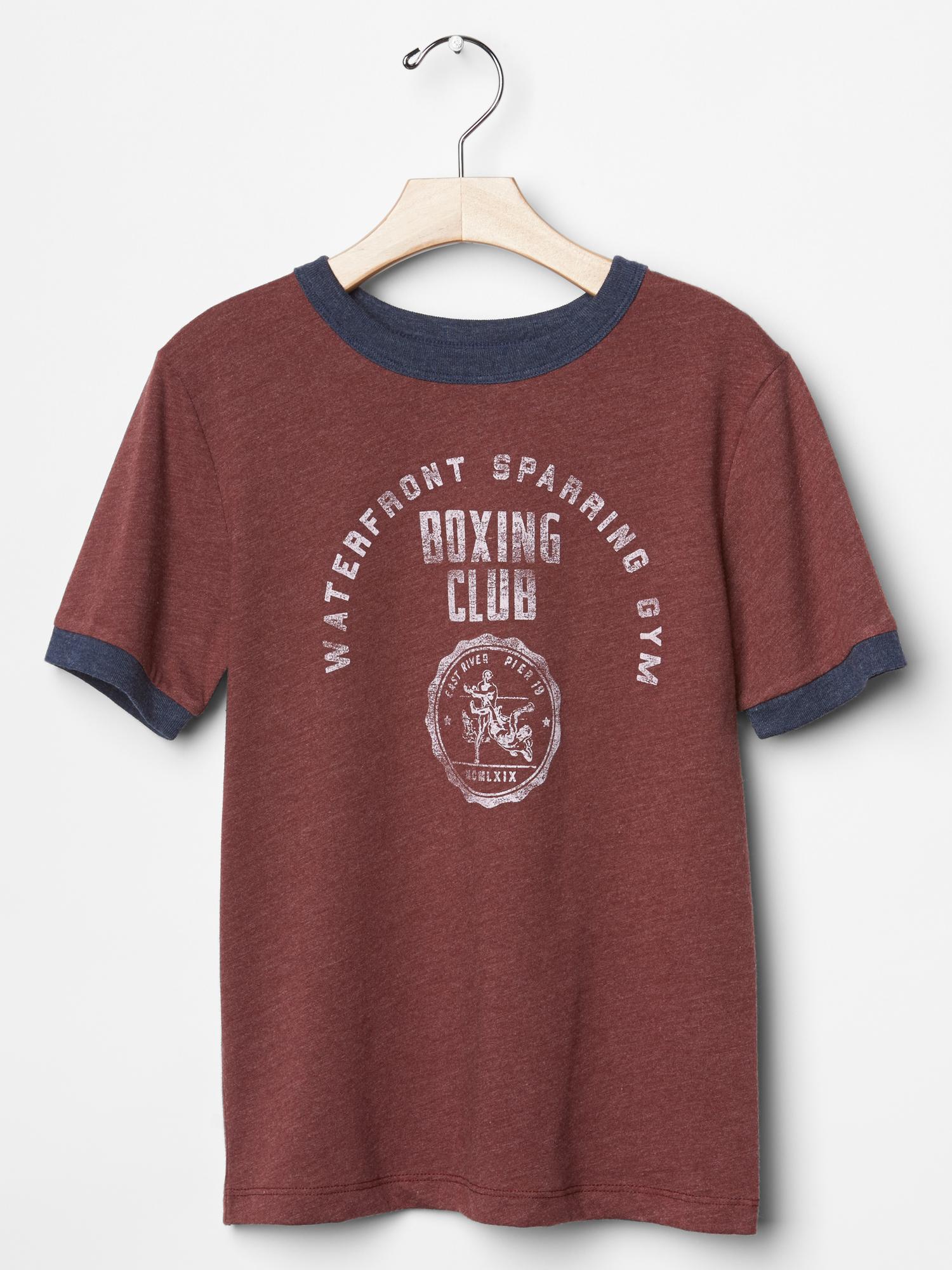 Graphic ringer tee | Gap