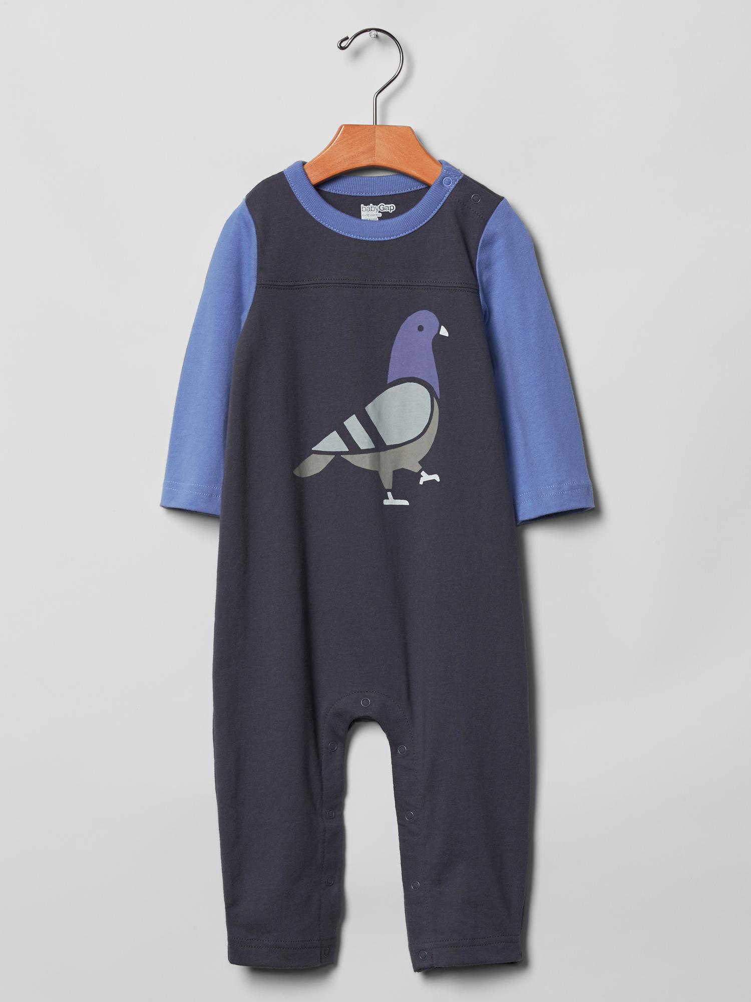 Pigeon colorblock one-piece | Gap