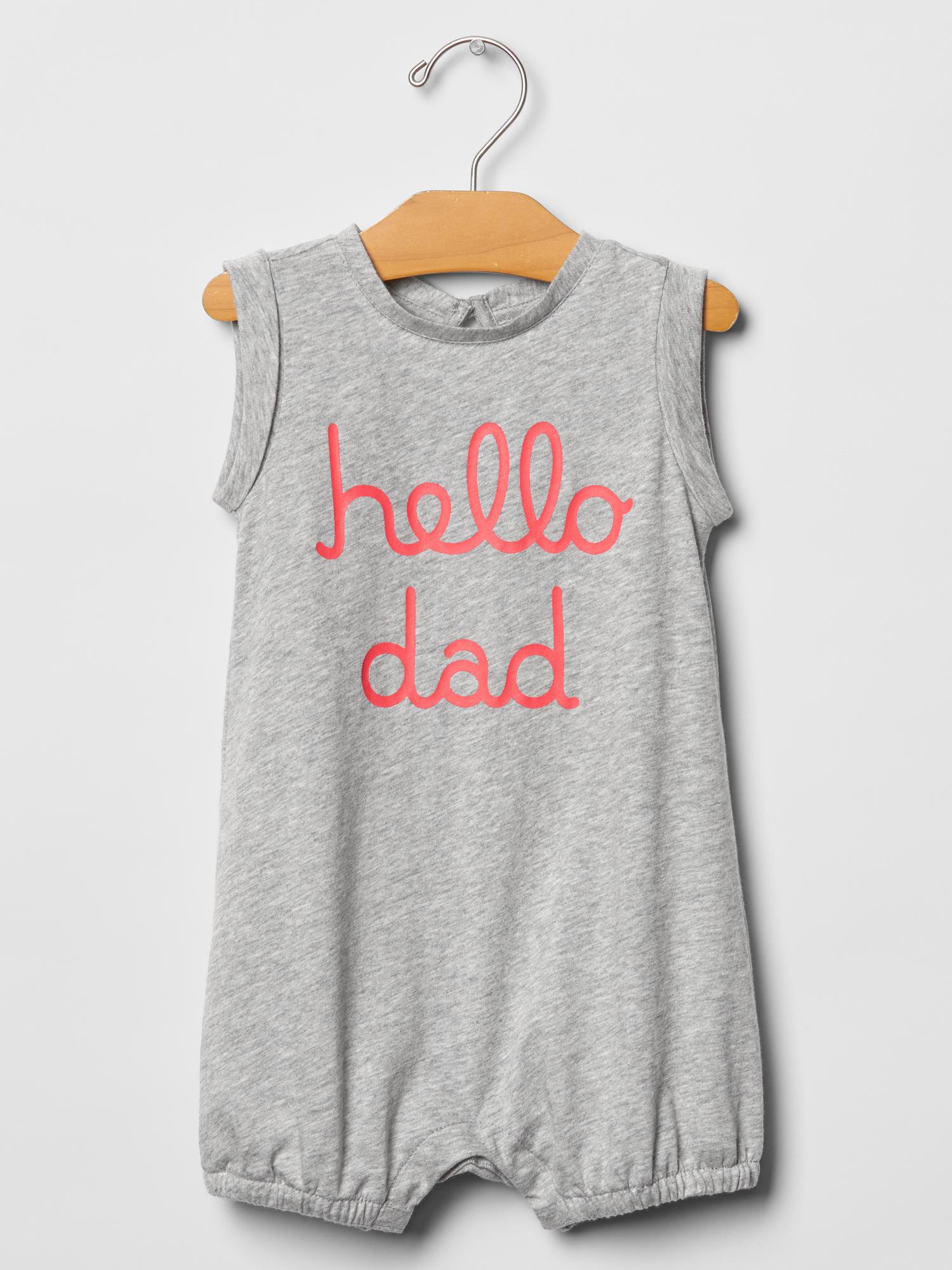 Hello dad bubble one-piece | Gap