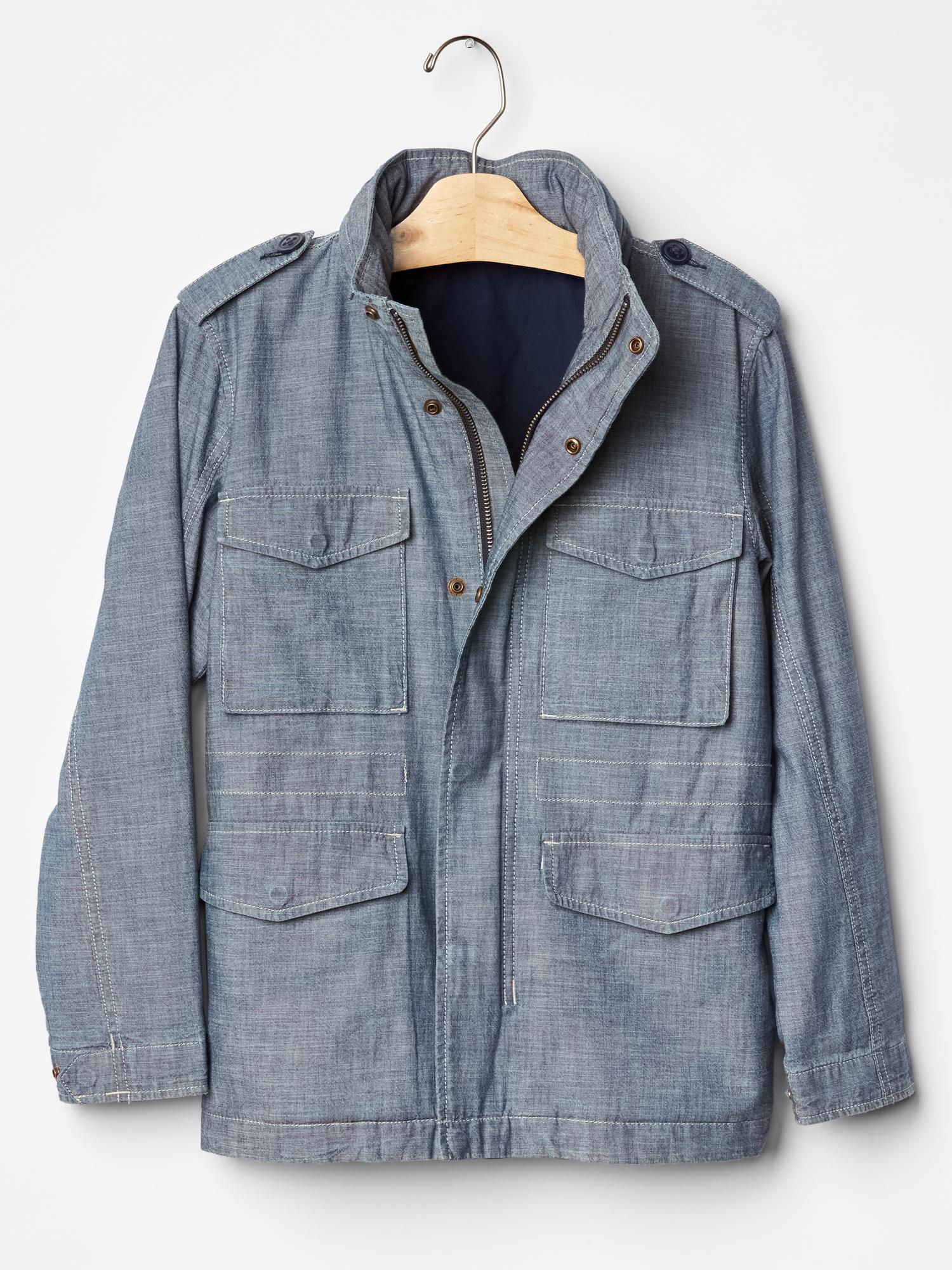 Chambray field jacket | Gap