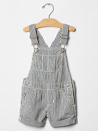 Railroad stripe shortalls | Gap