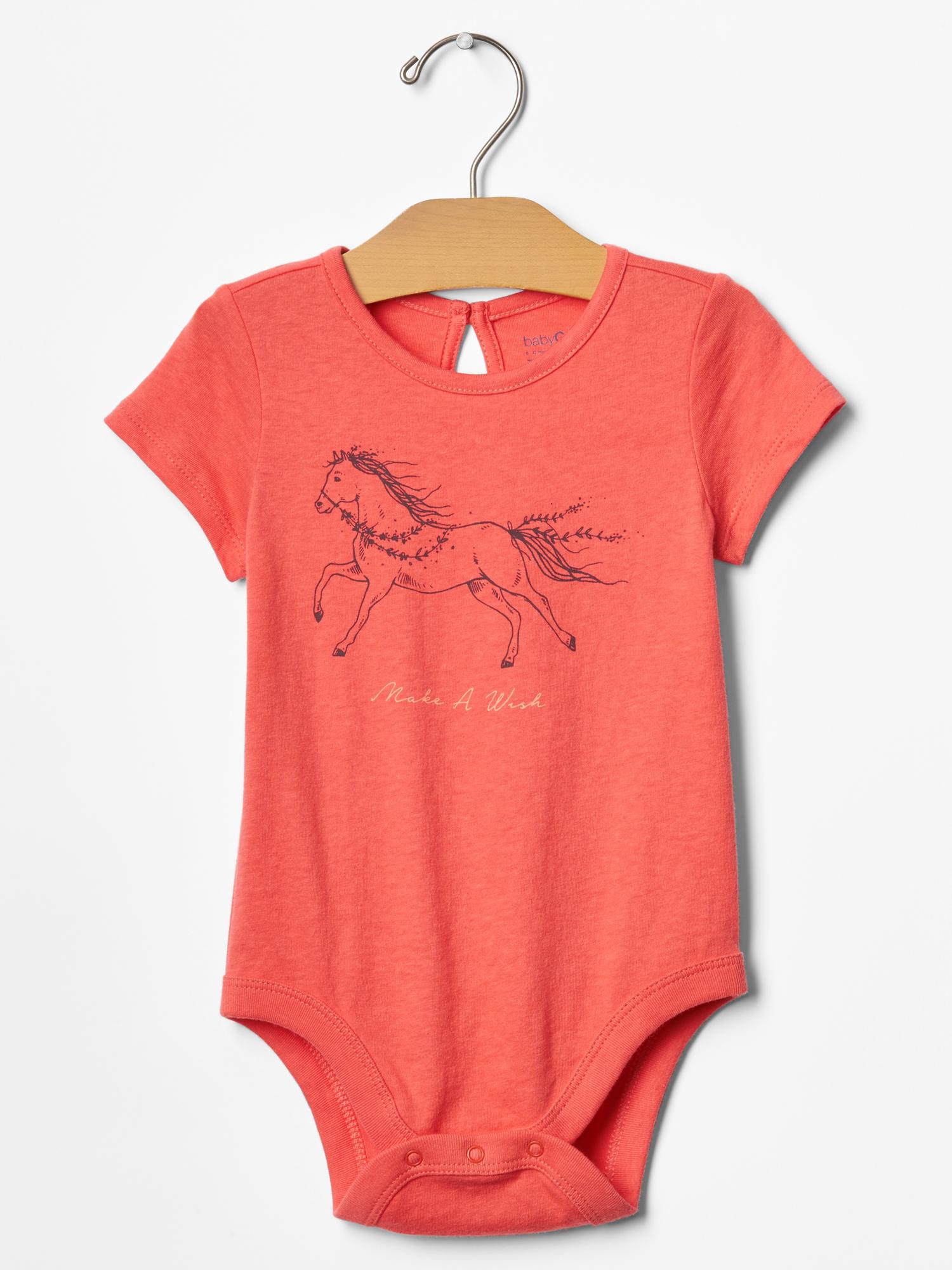 Graphic keyhole bodysuit | Gap