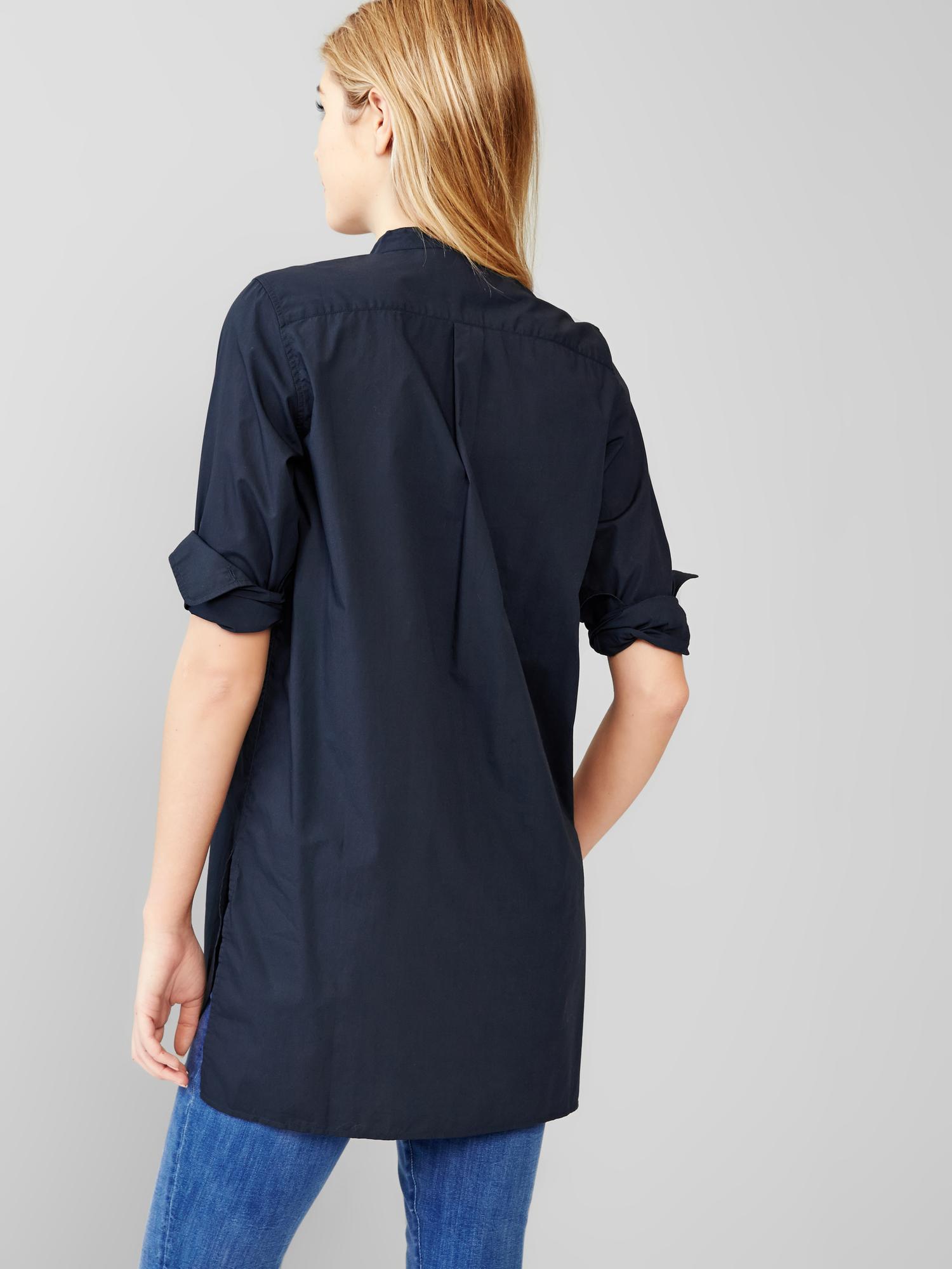 Henley popover tunic | Gap
