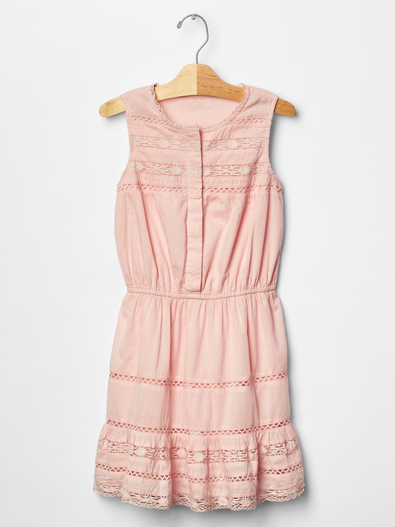 Lace trim dress | Gap