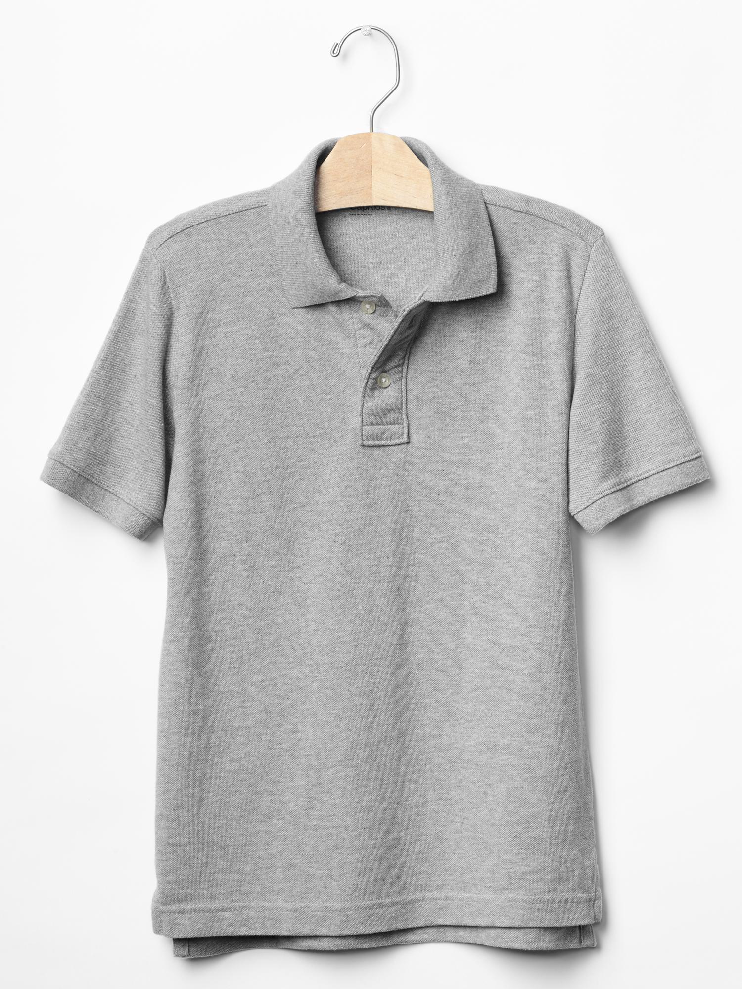 Solid pique polo | Gap