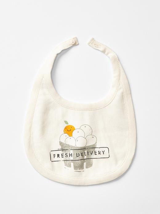 Organic orange bib | Gap