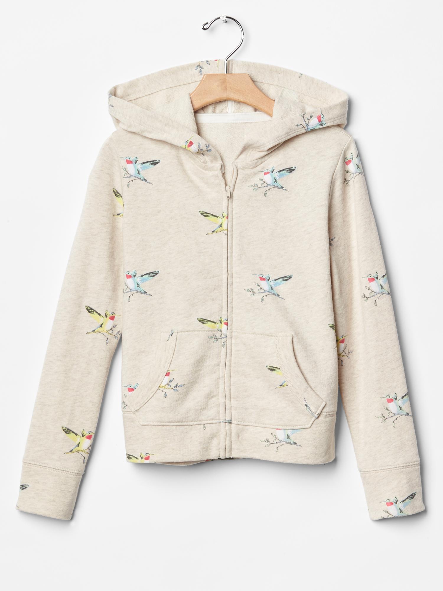 Printed zip hoodie | Gap