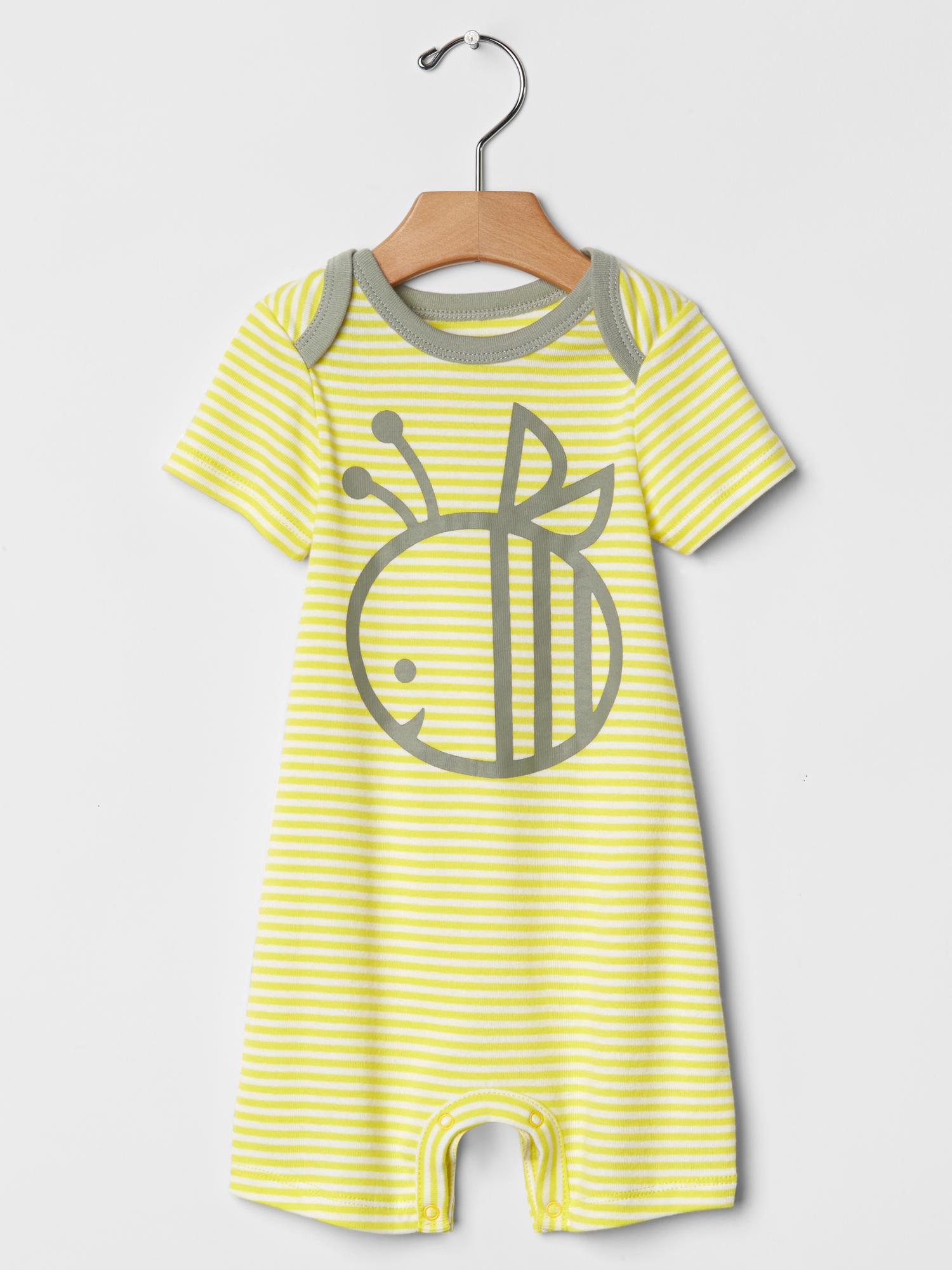 Stripe bee one-piece | Gap
