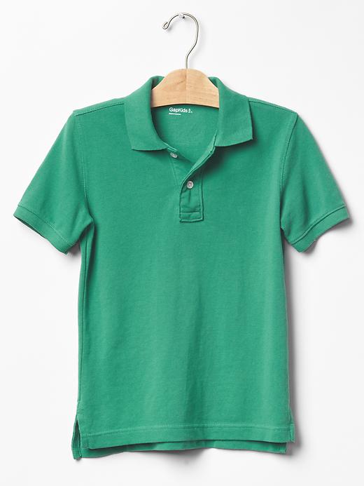 Solid pique polo | Gap