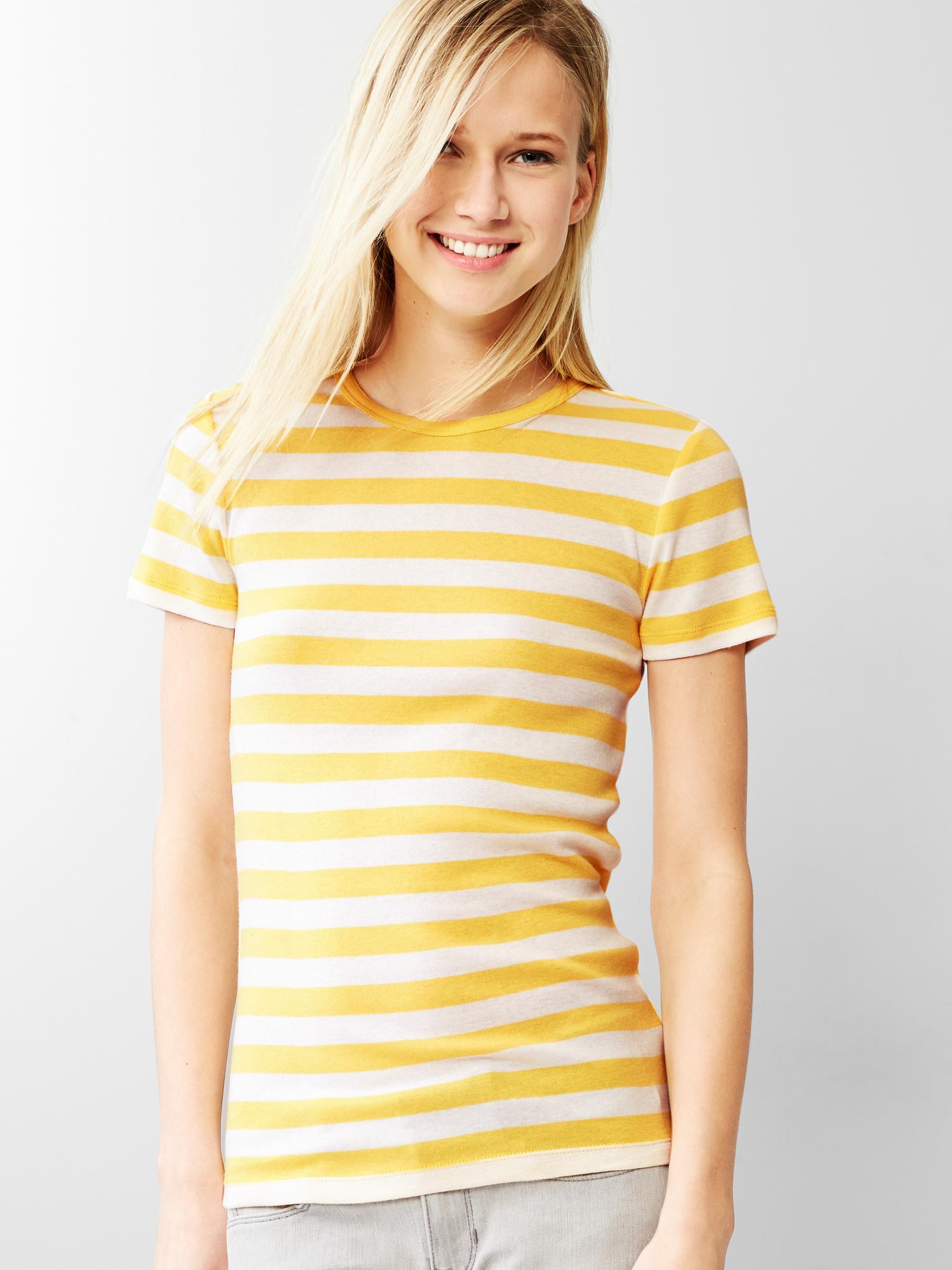 Modern stripe crew tee | Gap