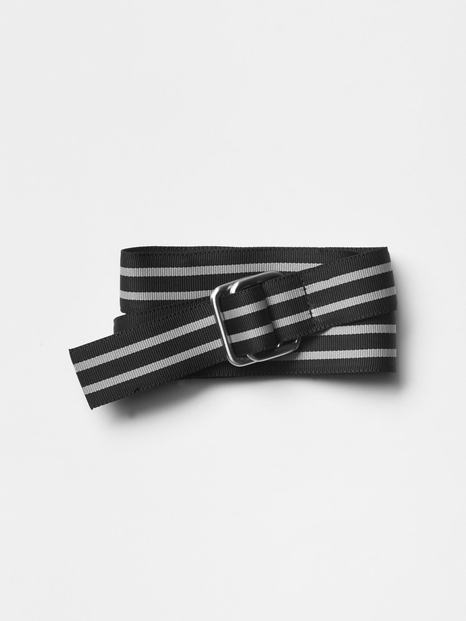 Striped webbing belt | Gap