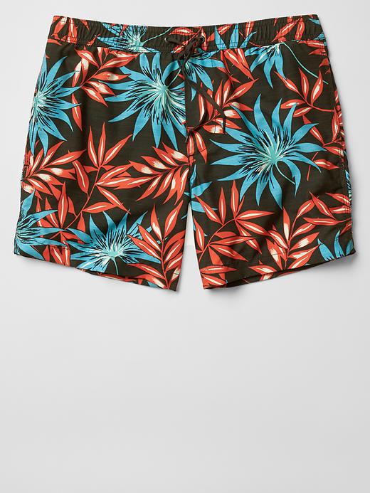 Floral hybrid swim trunks (5") | Gap