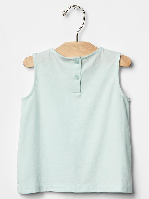 Eyelet animal graphic tank | Gap