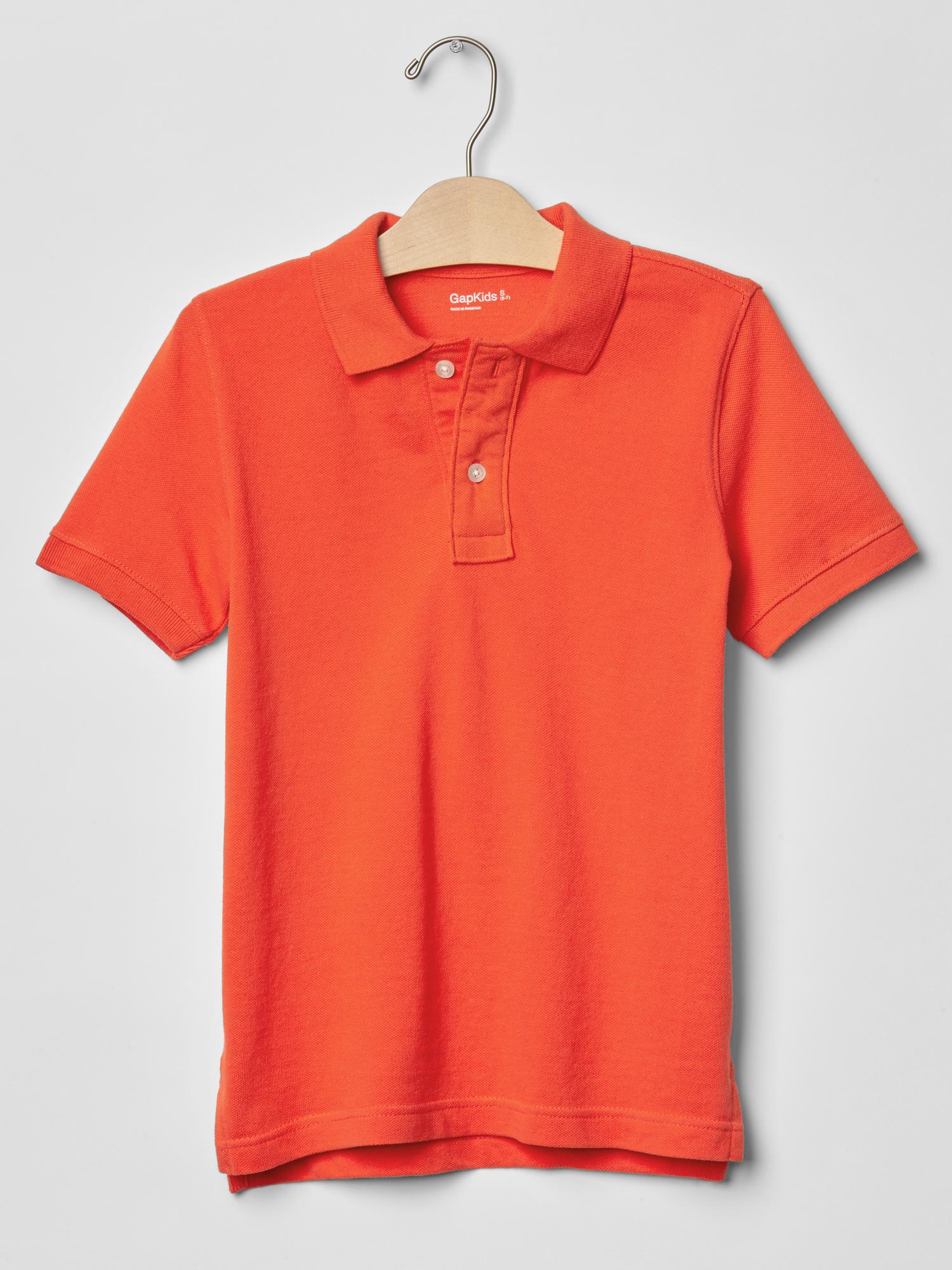 Solid pique polo | Gap
