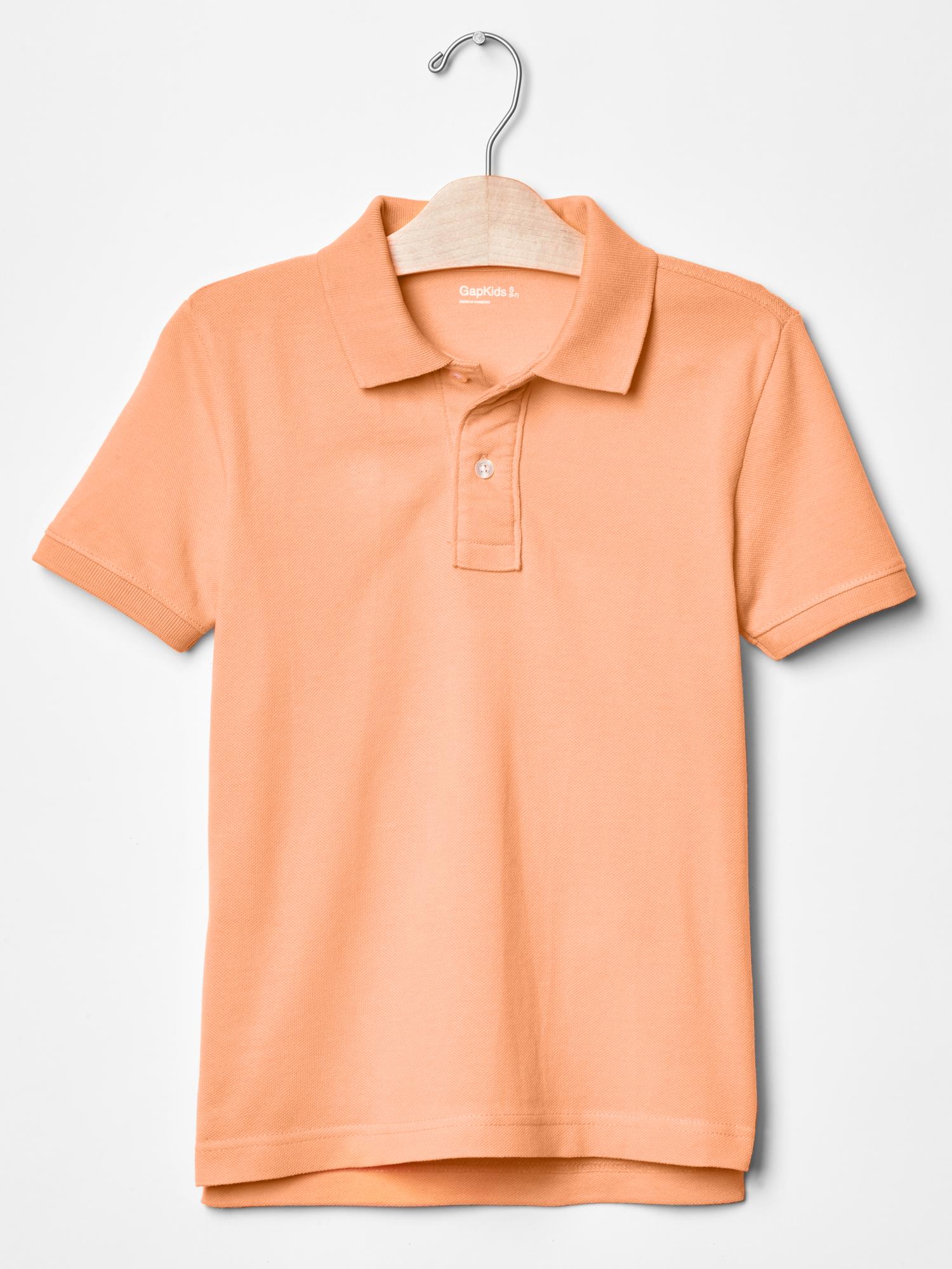 Solid pique polo | Gap