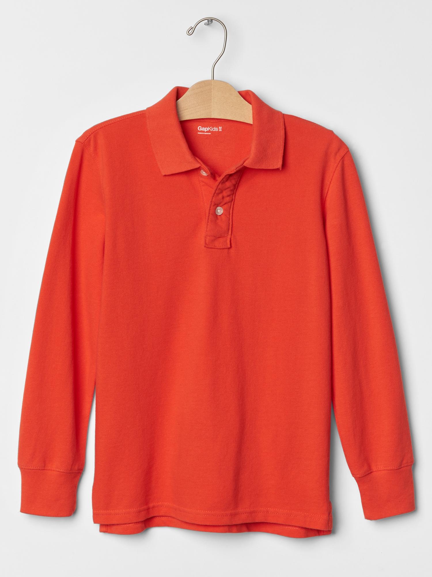 Solid pique polo | Gap