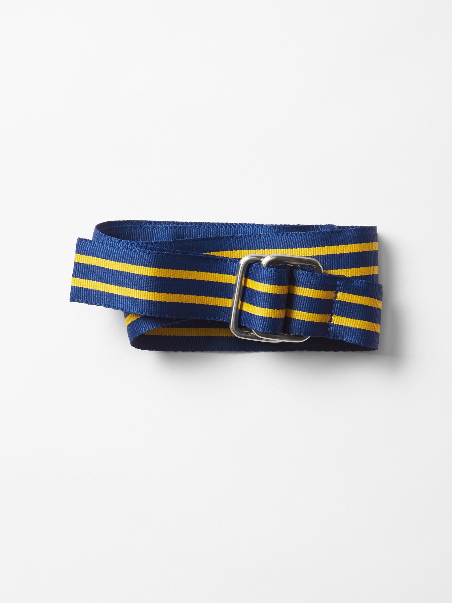 Striped webbing belt | Gap